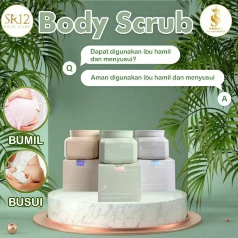 Jual [ORIGINAL] SR12 SKINSANE Brightening dan Moisturizing Body Scrub ...