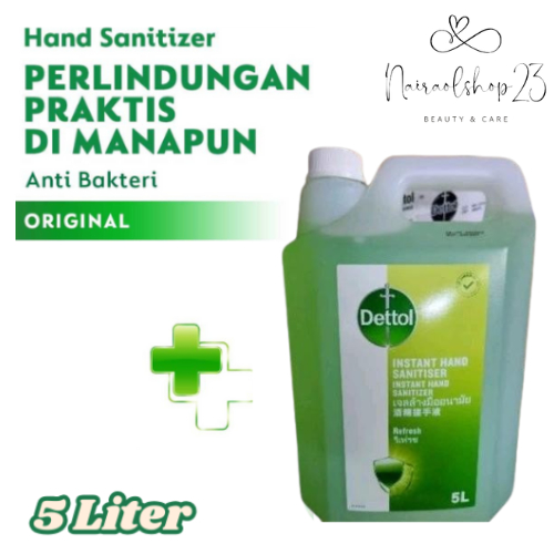 Jual Dettol Hand Sanitizer Gel 5 Liter | Shopee Indonesia