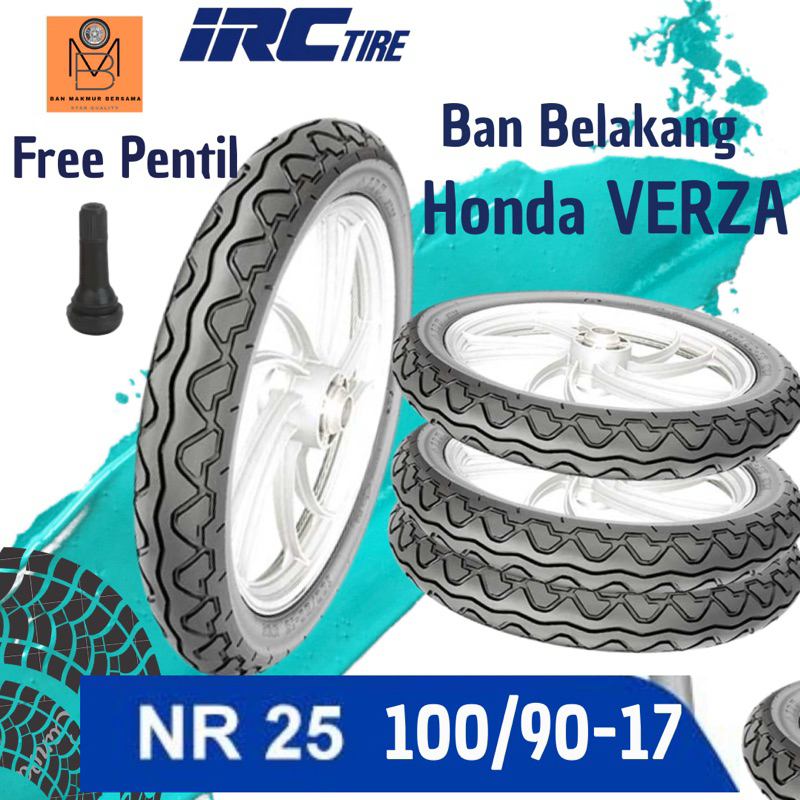 Jual Ban Luar Motor Honda VERZA/ New Mega Pro IRC NR25 100 90 Ring 17 ...