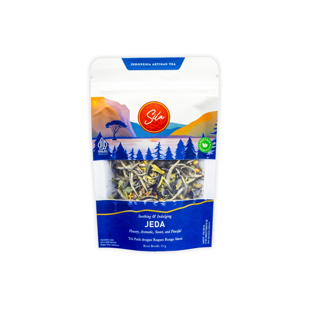 Jual SIla Artisan Tea - Jeda - White Kraft Pouch - Teh Premium - White ...