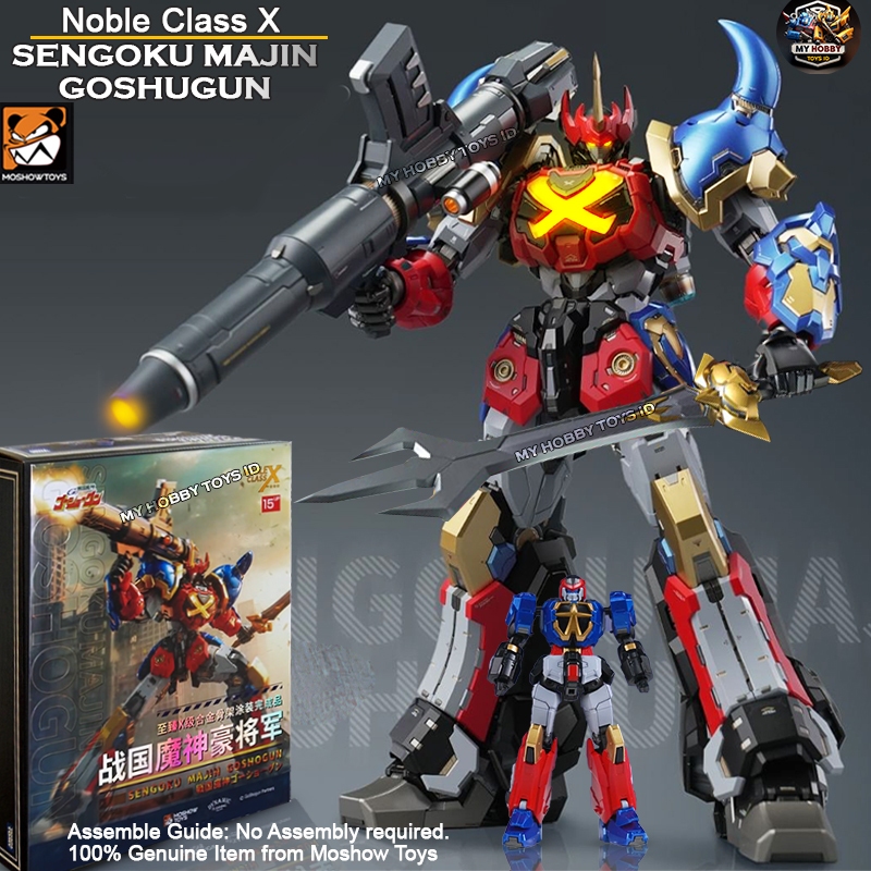 Jual ORI Moshow Toys Action Figure Super Robot Anime Gundam SENGOKU ...