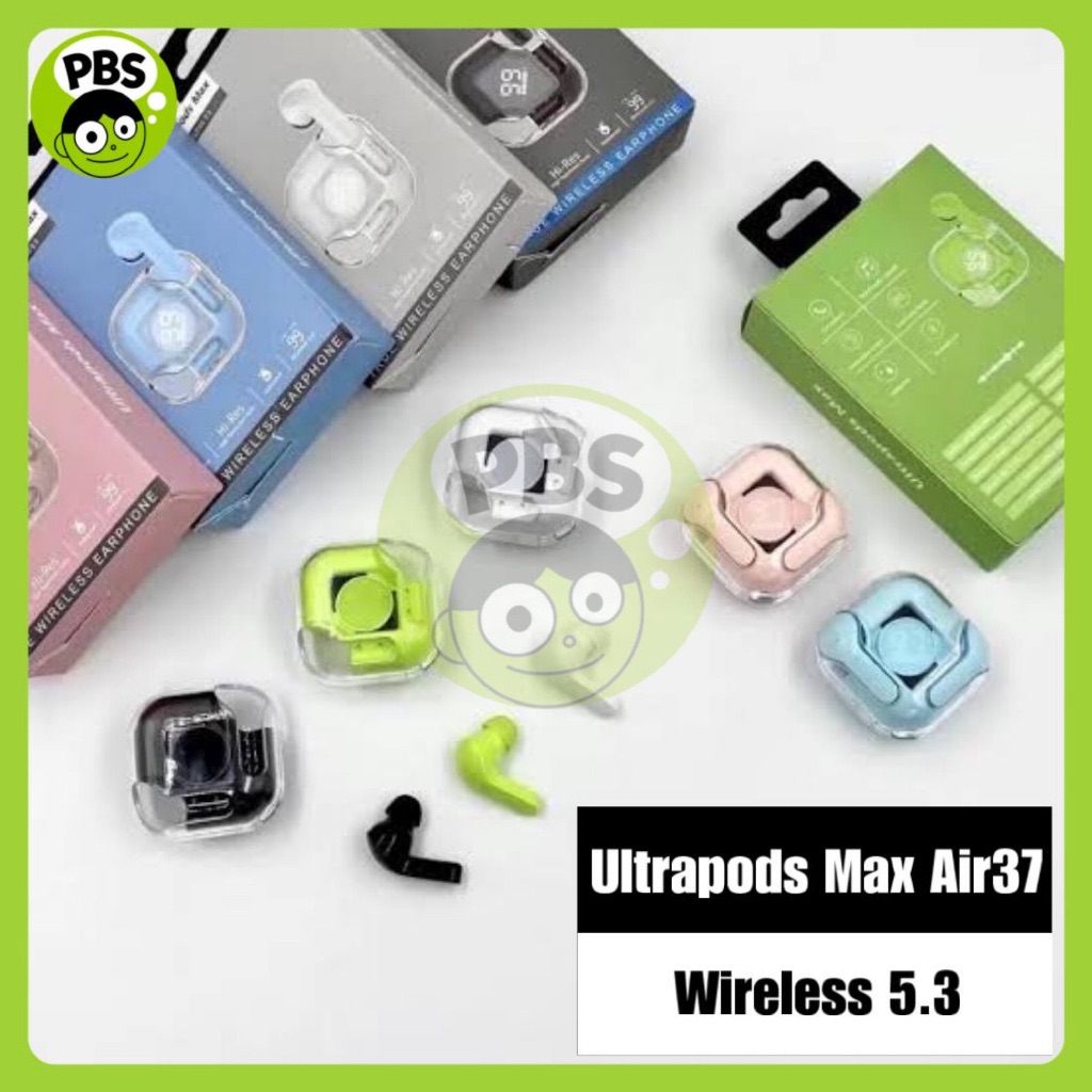 Jual PBS - Headset Handphone Bluetooth Wireless TWS Ultrapods Max Air ...