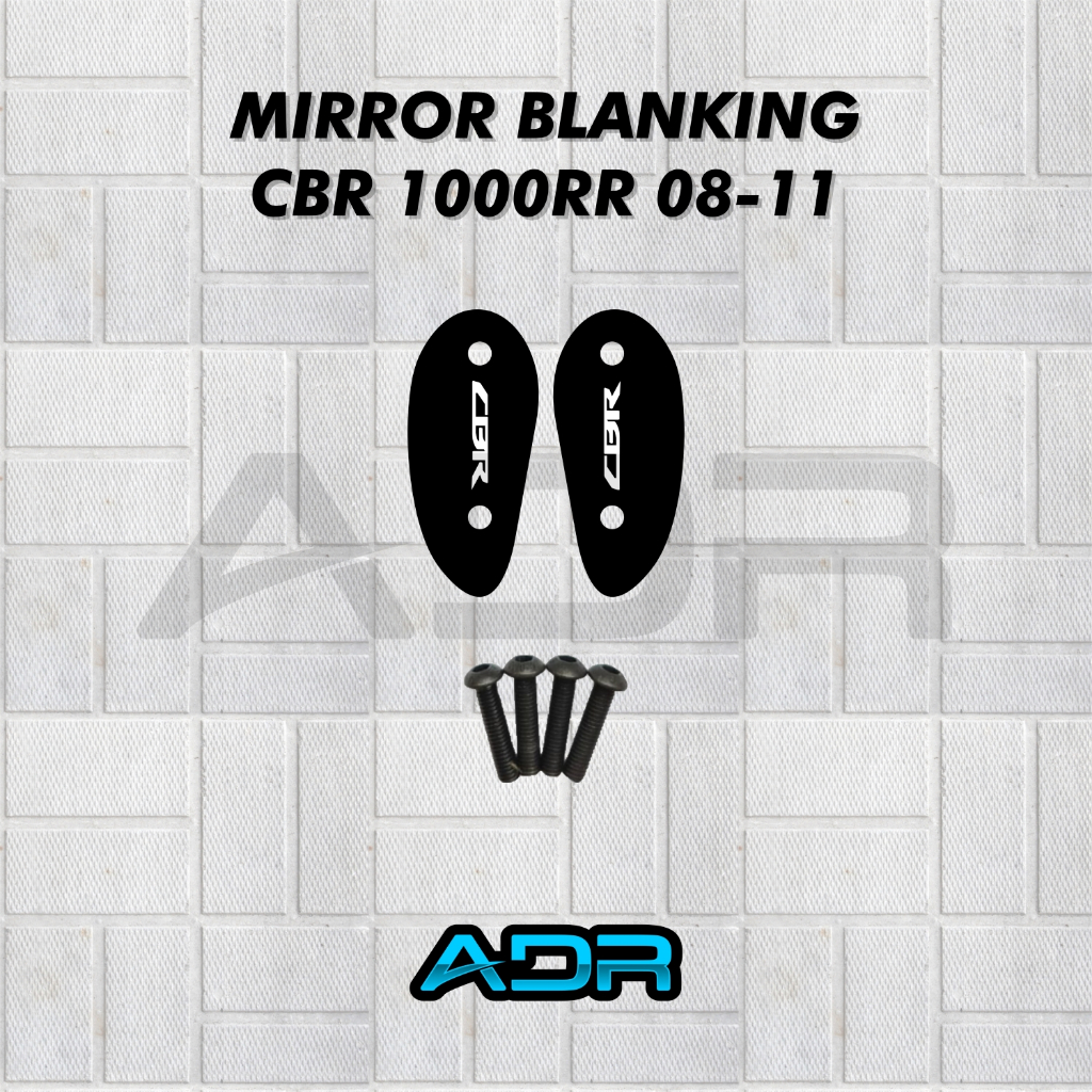 Jual Mirror Blanking Honda CBR 1000RR Fireblade 08-11 / Penutup Spion ...