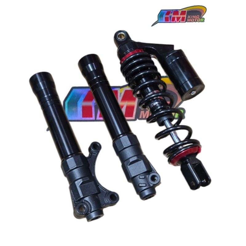 Jual Paket Hemat Shockbreaker Depan + Belakang Untuk Motor Mio Smile Mio Soul Mio J Mio M3 Fino ...