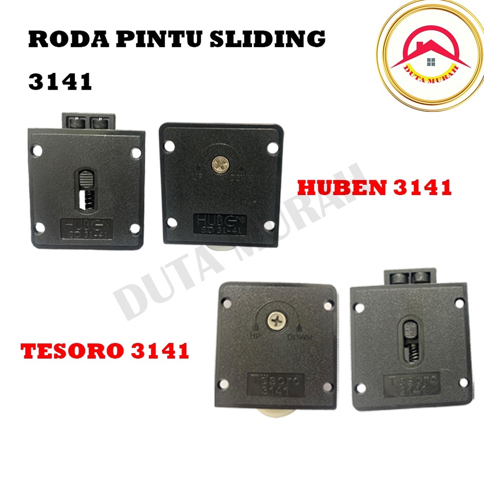 Jual Kualitas Terbaik Roda Pintu Lemari Geser SD 3141 Sliding Huben ...
