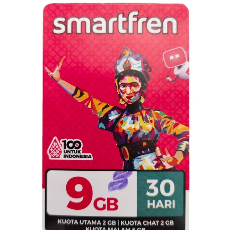 Jual Voucher Smartfren 9GB 30 Hari | Shopee Indonesia