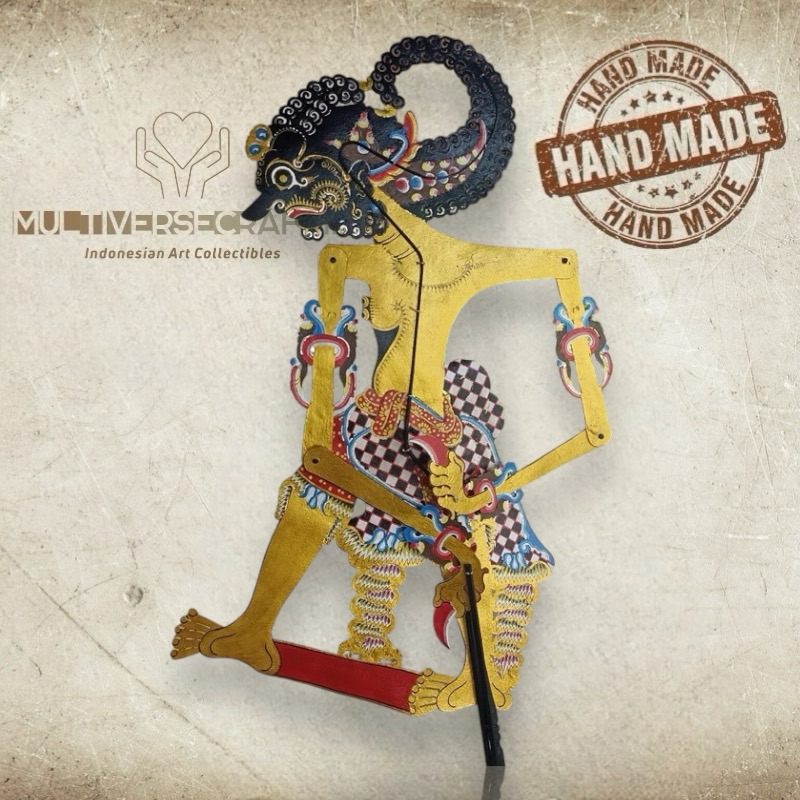 Jual MULTIVERSECRAFTID Wayang Kulit Sapi Asli Bima / Werkudoro Kualitas ...