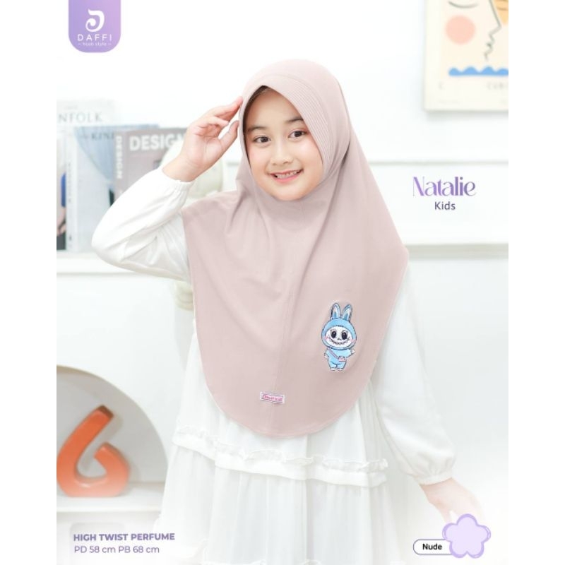 Jual NATALIE KIDS Hijab Labubu Ori Daffihijab | Shopee Indonesia