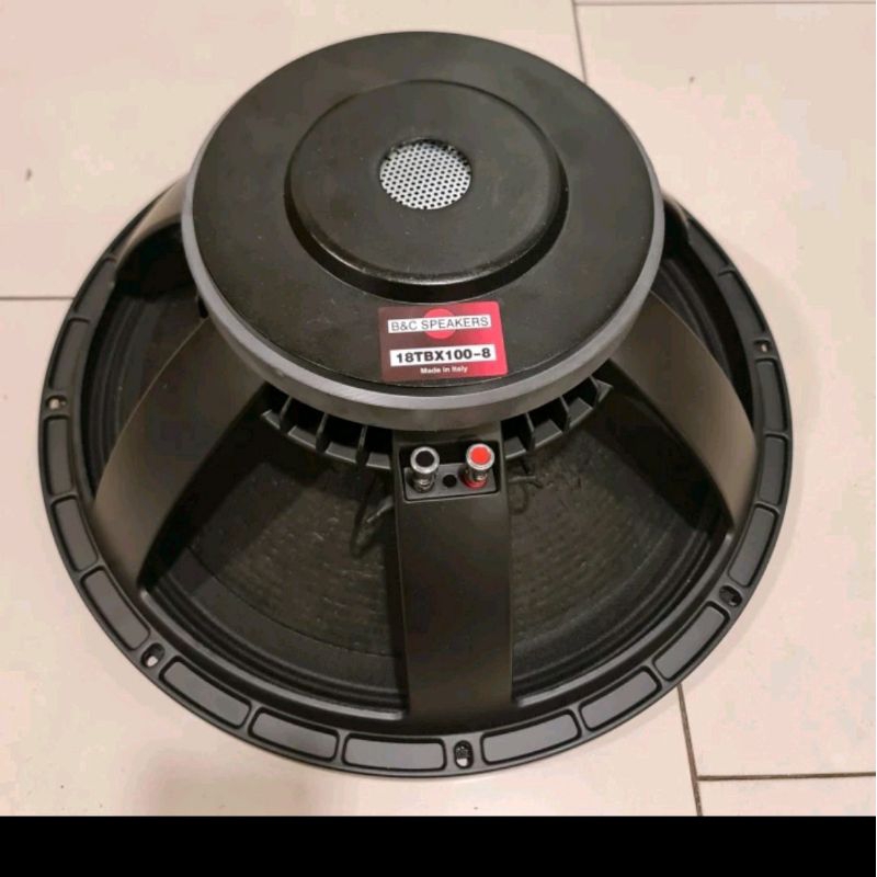 Jual Speaker B&C 18TBX100 18 Inch 18 TBX100 ( Subwoofer) Magnet cembung ...