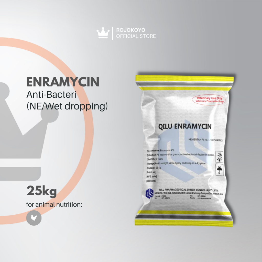 Jual Enramycin 500 gram Feed Additive - Pemacu Produksi Telur ...