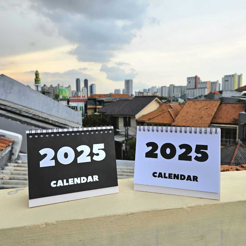 Jual Kalender Meja A6 Landscape 2024 | Praktis & Unik | Desain Terbaru ...
