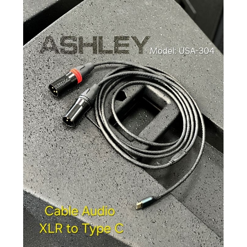 Jual KABEL ASHLEY USA 304 XLR TO Usb C / KABEL ASHLEY XLR TO USB C ...
