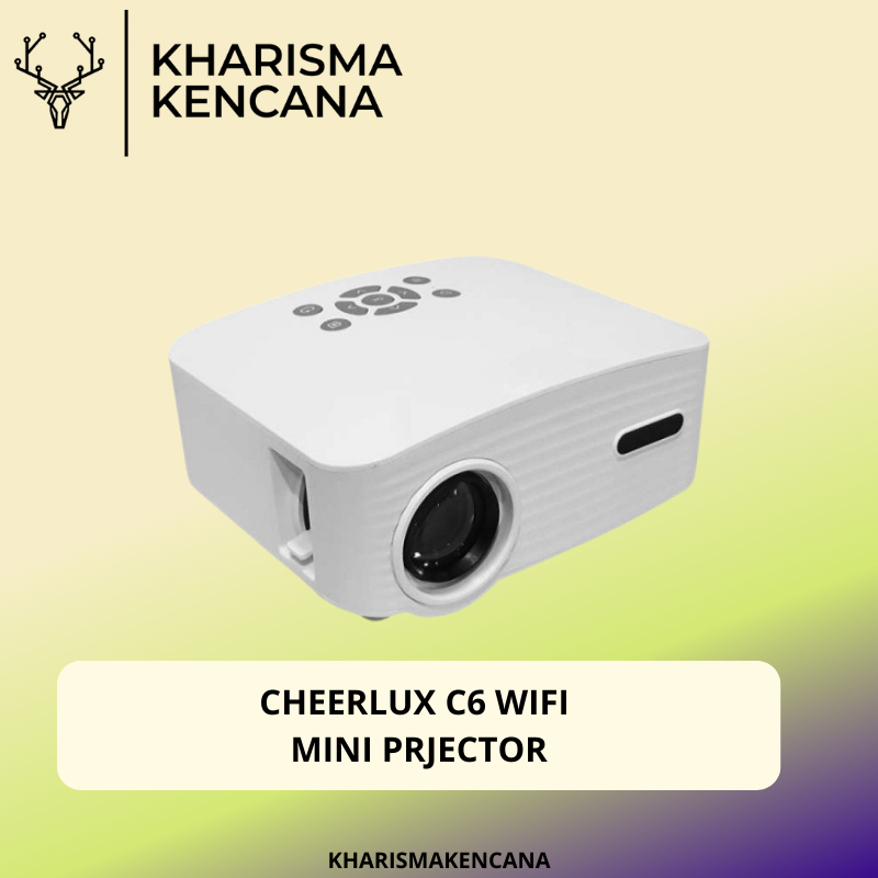 Jual CHEERLUX C6 WIFI PROYEKTOR 1500 LUMENS DUAL BAND WIFI | Shopee ...