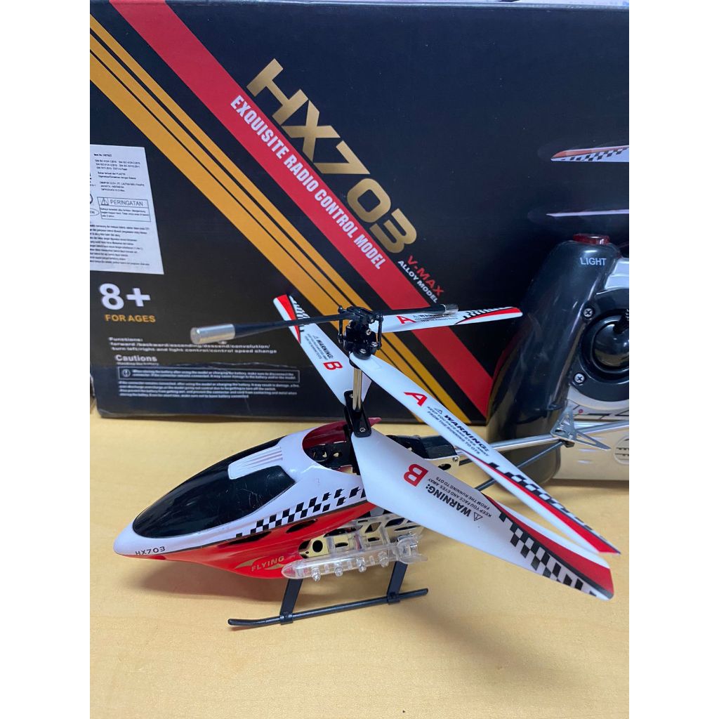 Jual RC Helikopter Hx703 - Mainan Remote Control Helicopter Anak Edukatif | Shopee Indonesia