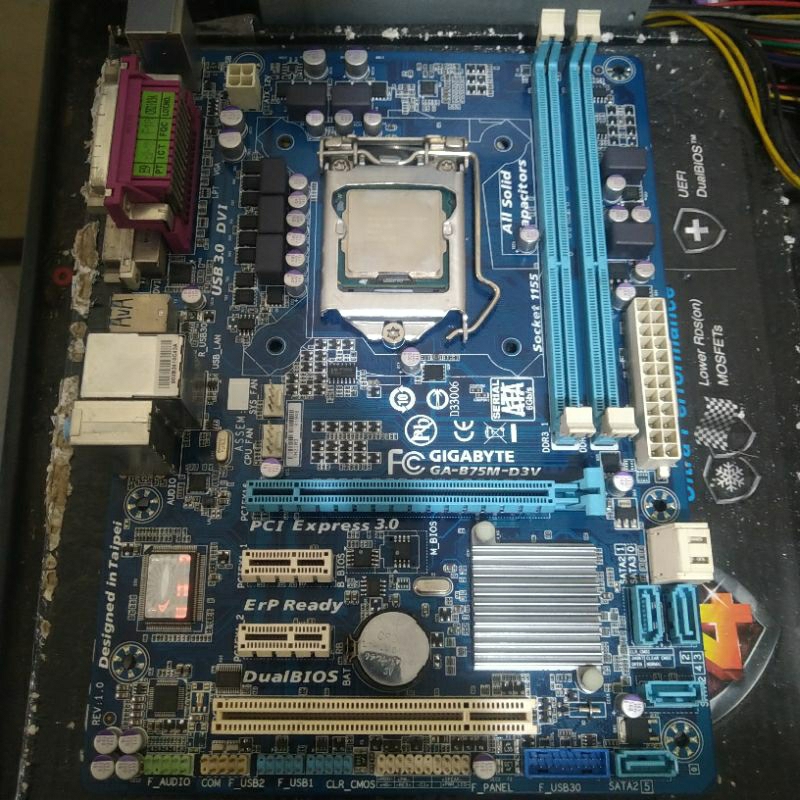 Jual Mobo B75 LGA1155 USB 3.0 sata 3.0 | Shopee Indonesia
