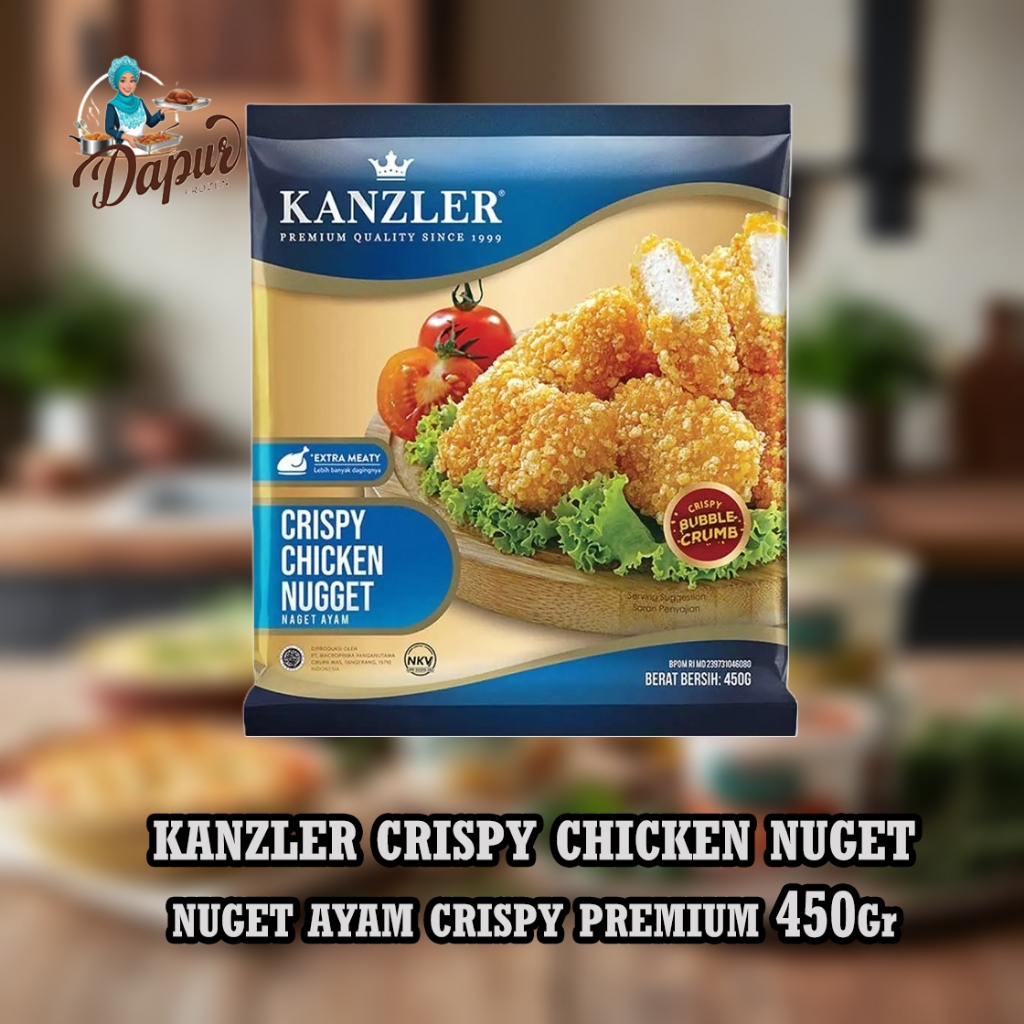 Jual kanzler crispy chicken nuget 450gram - frozen crispy nuget ...
