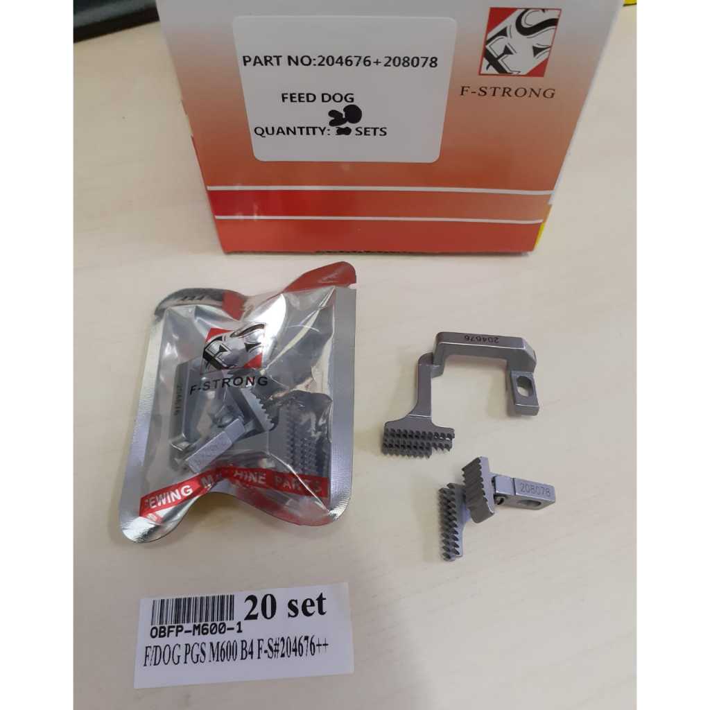 Jual 208078 204676 PEGASUS M600 Gigi Feed Dog Benang 4 Mesin Jahit ...