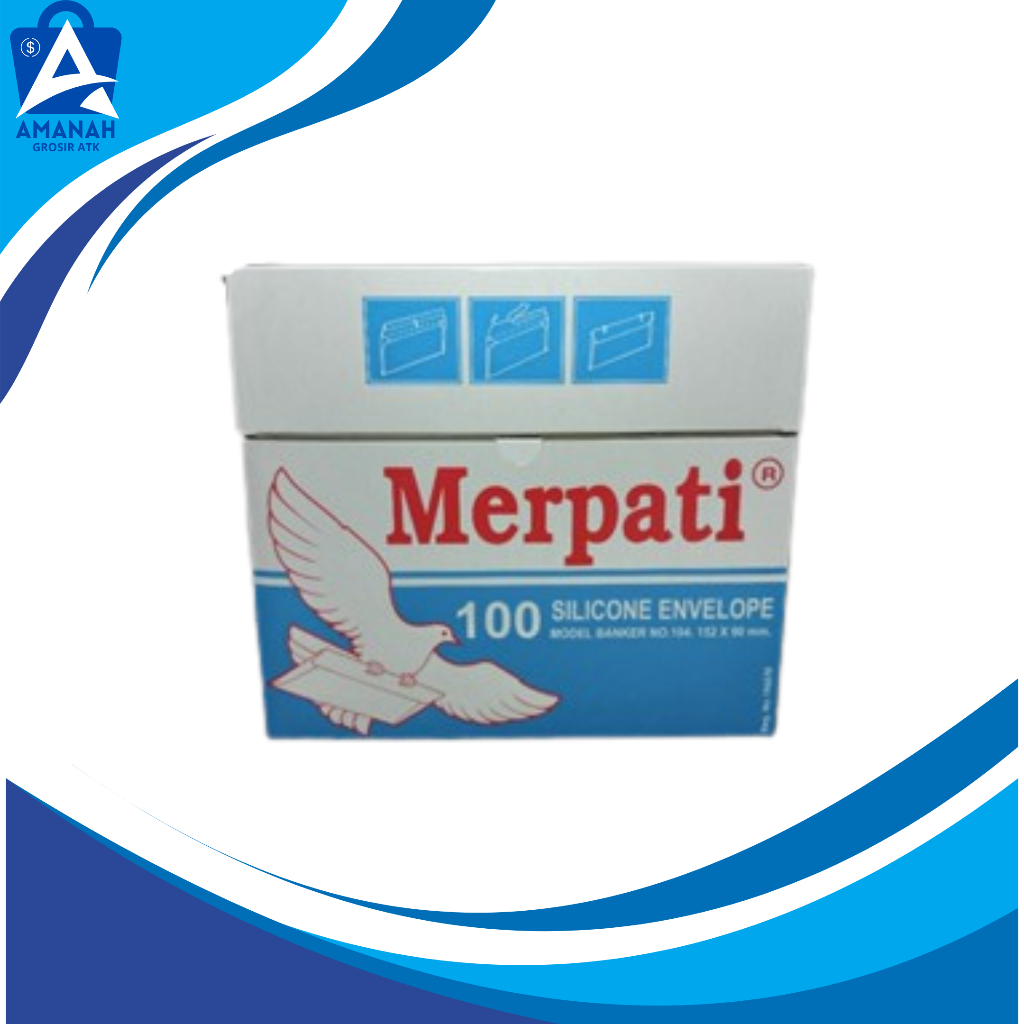 Jual Amplop / Pembungkus surat / Sampul surat Merpati Biru 152x90mm ...