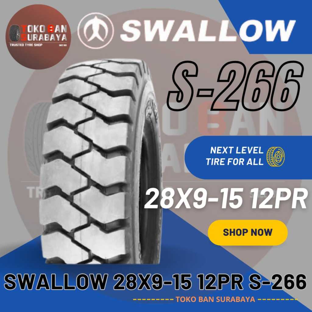 Jual Ban Forklift Swallow 28x9-15 12PR 28x9/15 28x9R15 28 x 9 R15 R 15 ...
