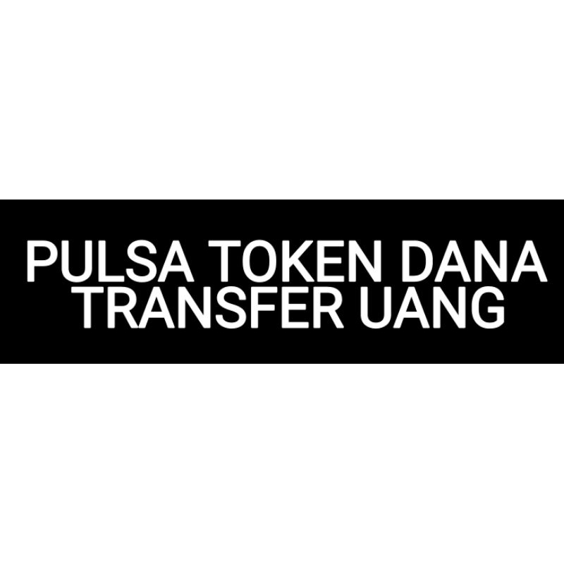 Jual Lampu tulisan PULSA TOKEN DANA TRANSFER UANG | Shopee Indonesia