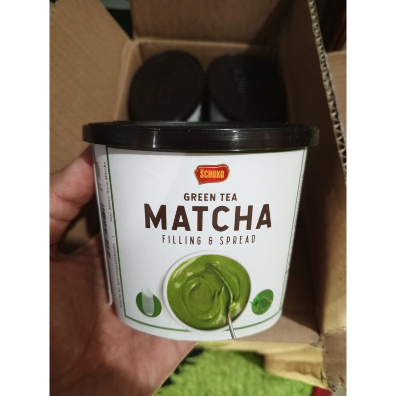 Jual Schoko Matcha Filling & Spread 220 gr / Selai dan olesan / toping ...