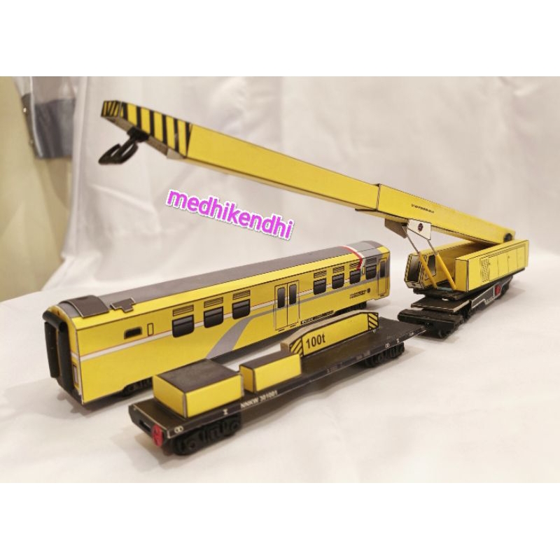 Jual Miniatur Kereta api crane skala HO (1:87) | Shopee Indonesia