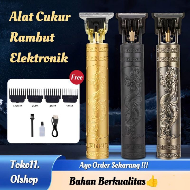 Jual Alat Cukur Kumis Dan Jenggot Mesin Potong Rambut Alat Mesin Cukur Rambut Elektrik Vintage ...