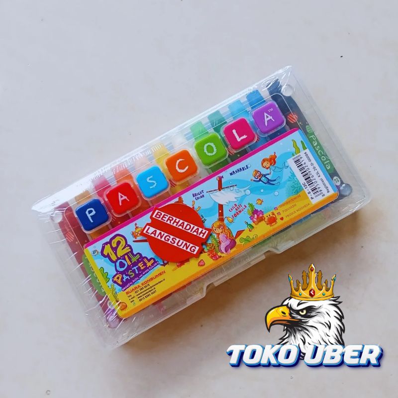 Jual Crayon Pascola 12 Warna Krayon Standard Pascola PS-12C | Shopee ...
