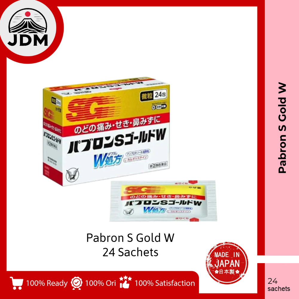 Jual JDM - Pabron S Gold W Obat Batuk & Flu 24 Sachets / 60 Tablets 100 ...