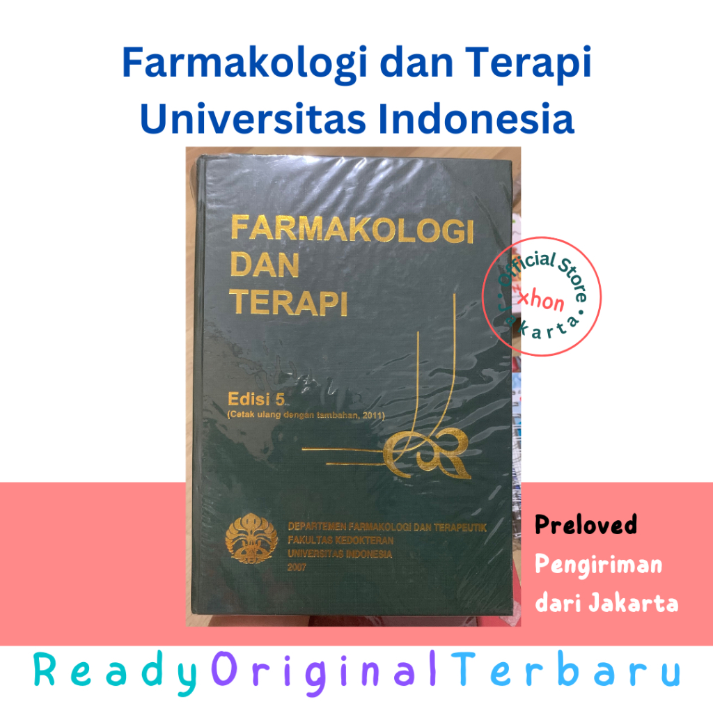 Jual [Preloved] ORIGINAL Farmako dan Terapi Edisi 5 | Universitas ...