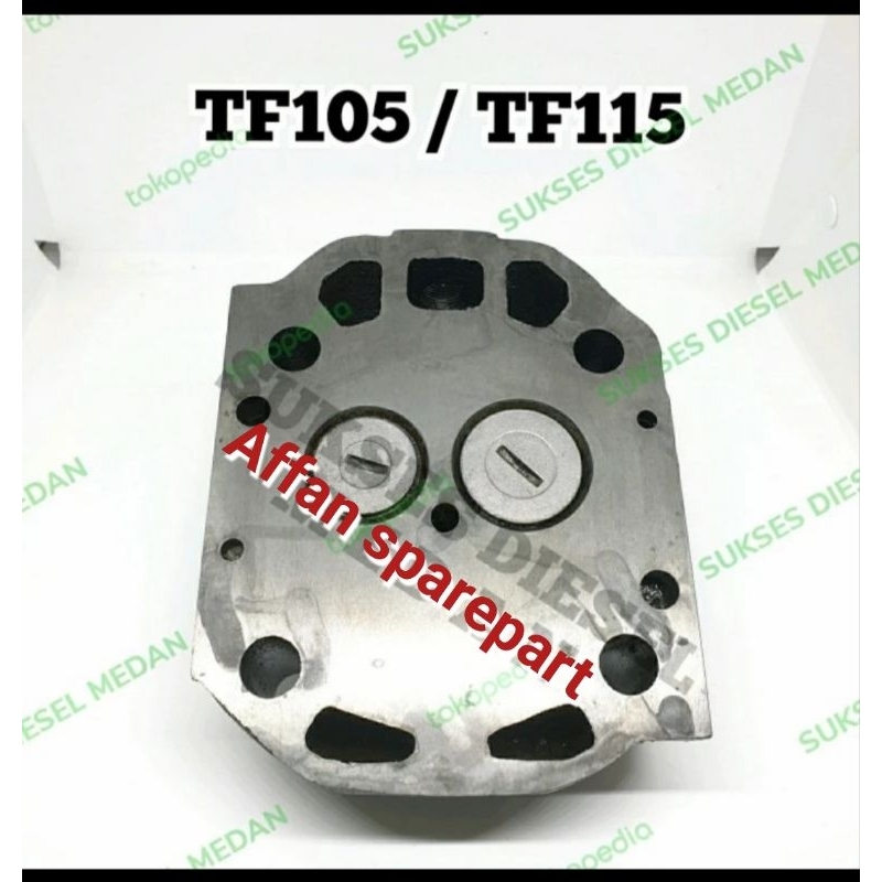 Jual TF 105 - TF 115 CYLINDER HEAD ASSY DEKSEL KOP MESIN DIESEL YANMAR ...
