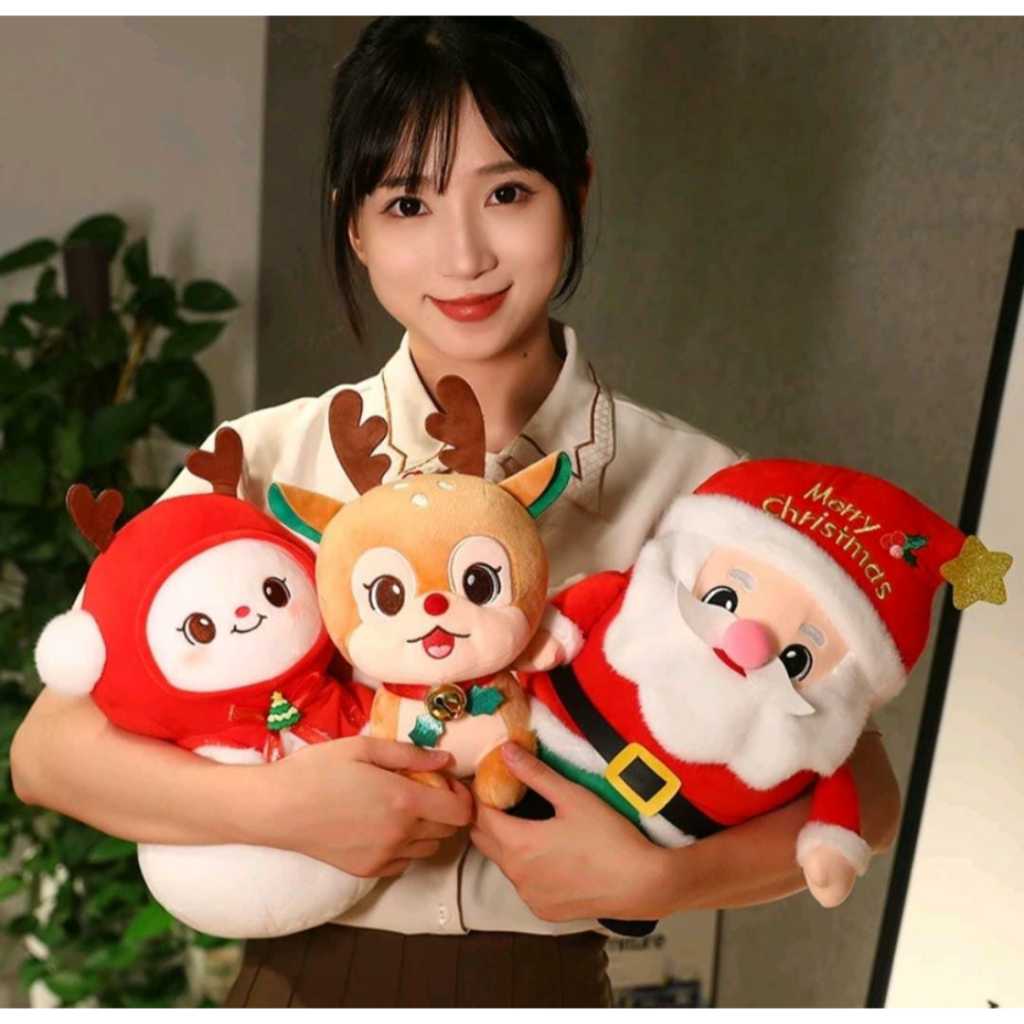 Jual THEMA NATAL MAINAN BONEKA SINTERKLAS / MANUSIA SALJU / RUSA NATAL ...