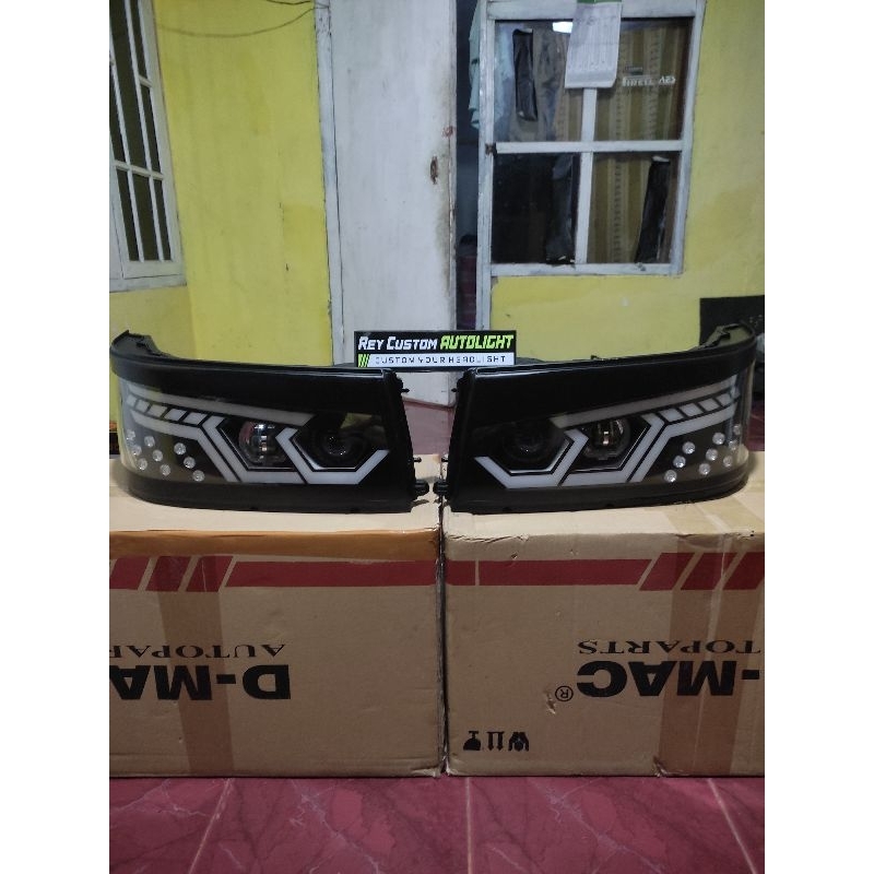 Jual Headlamp/Lampu Depan Custom Biled Suzuki New Carry | Shopee Indonesia