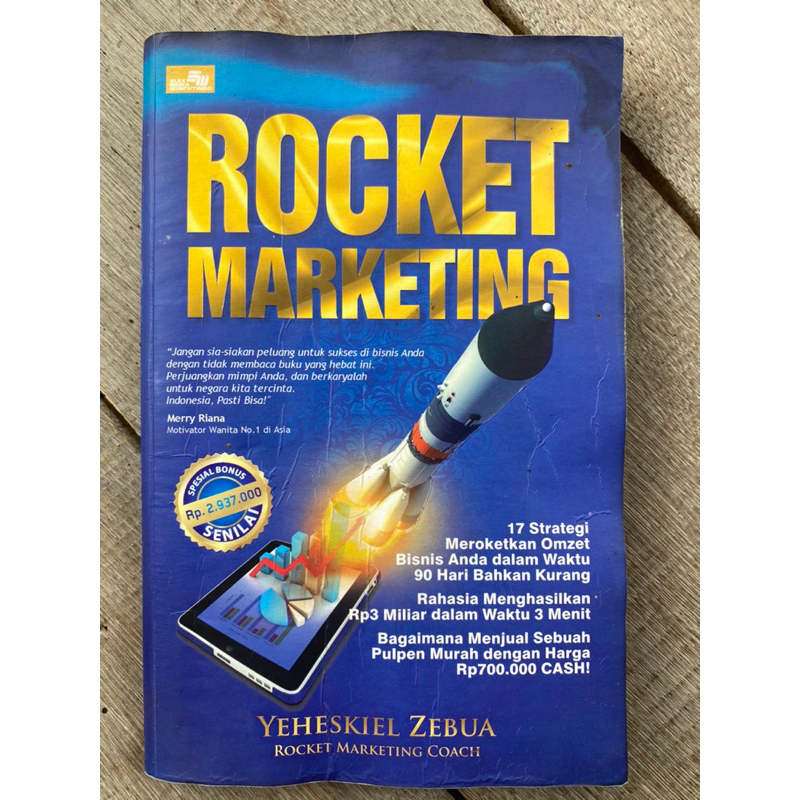Jual BUKU BEKAS ORIGINAL ROCKET MARKETING by YEHESKIEL ZEBUA | Shopee ...