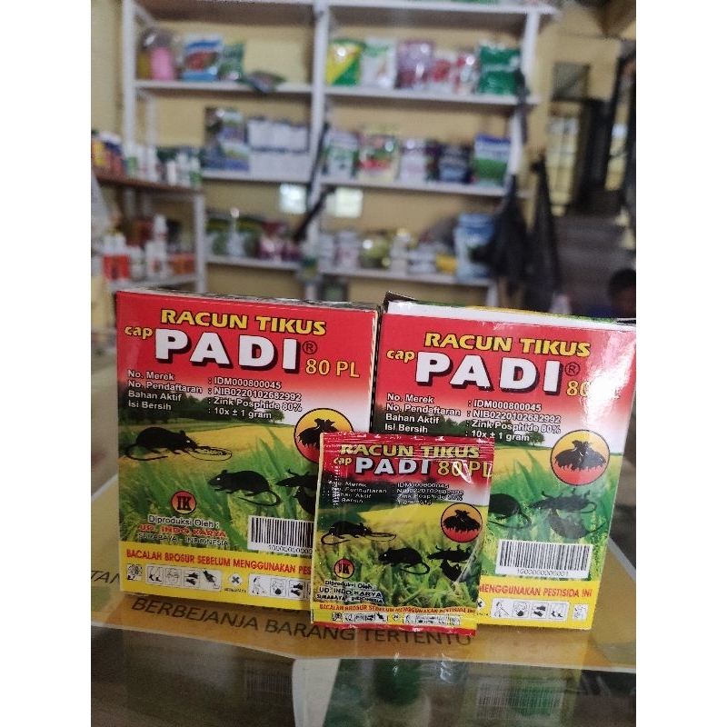 Jual Racun Tikus Cap Padi 1 sachet | Shopee Indonesia