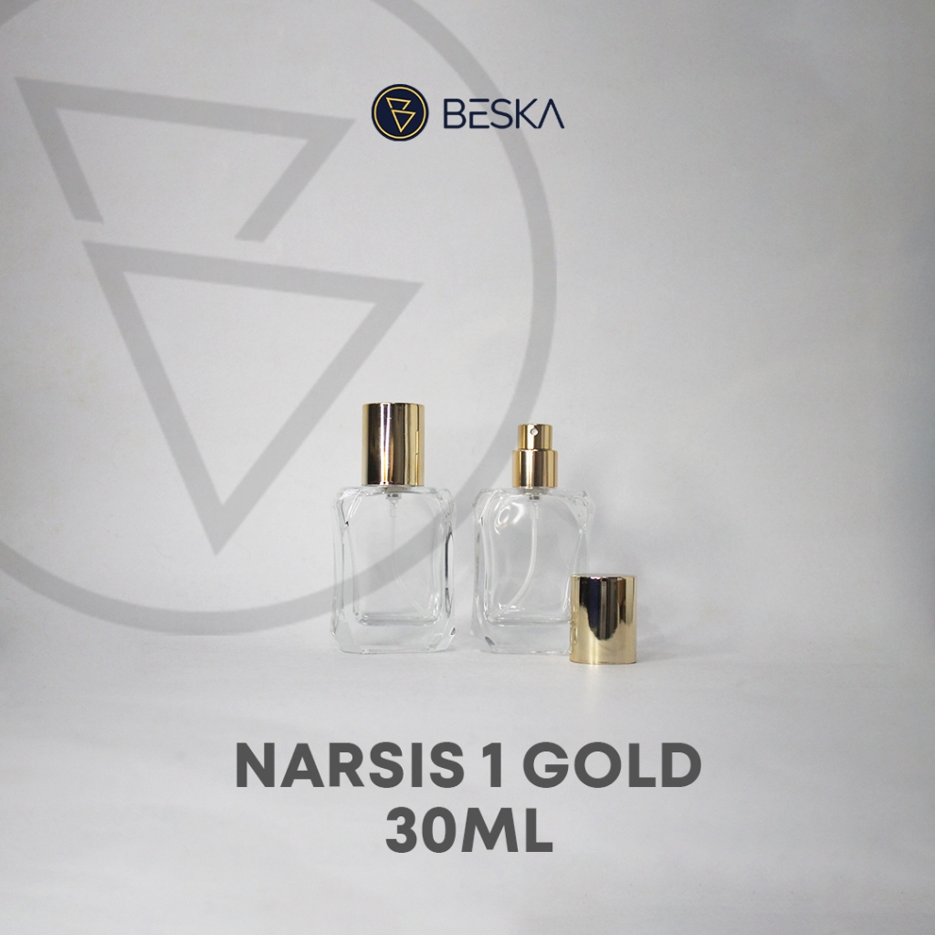 Jual [1pcs] BOTOL NARSIS 1 30ML GOLD DRAT | Shopee Indonesia
