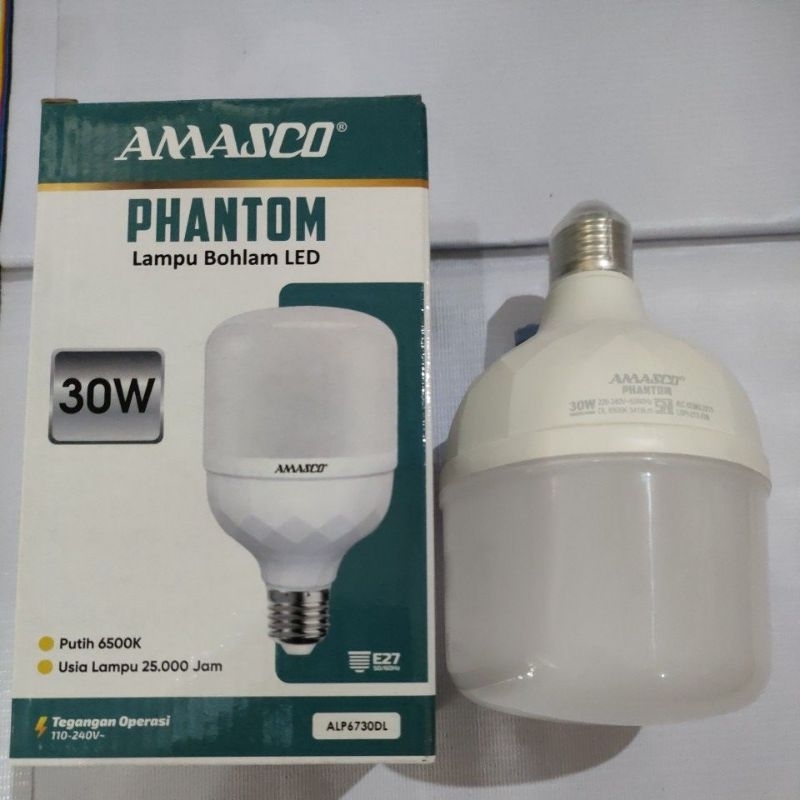 Jual Lampu LED 30 watt + bubble wrap Amsco Phantom lampu led tabung ...