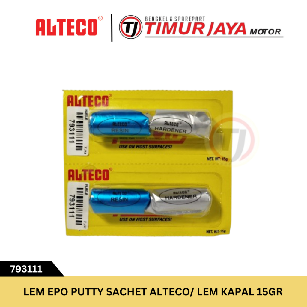 Jual Lem Epo Putty Porting Alteco Lem Kapal | Shopee Indonesia