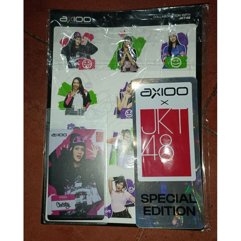 Jual Photocard JKT 48 X AXIOO original (photocard & stiker) | Shopee ...