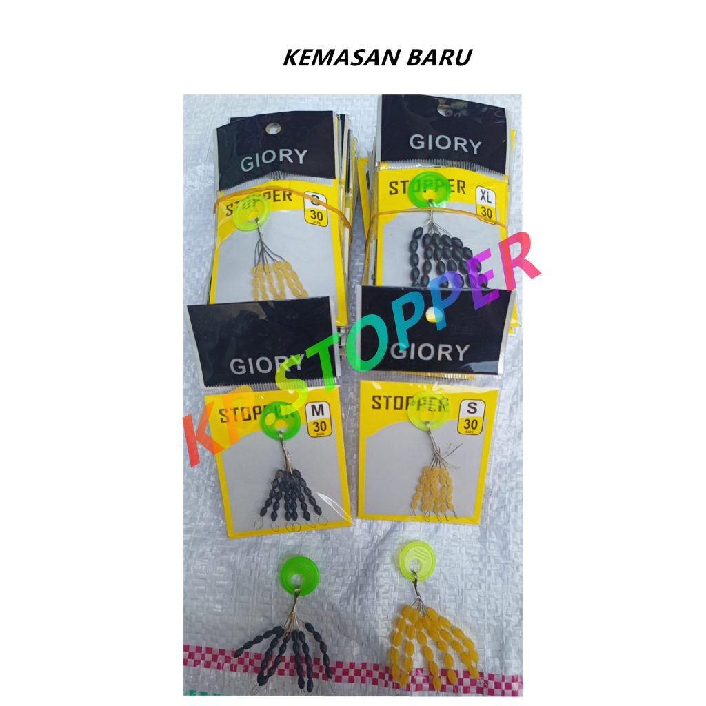 Jual GIORY Stopper Batang Float Orca Pancing Alat Pancing Ukuran SS S M ...