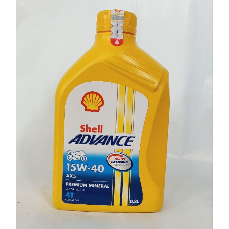 Jual Oli Mesin Shell Advance 4T AX5W-40 / Oli Mesin Original Motor ...