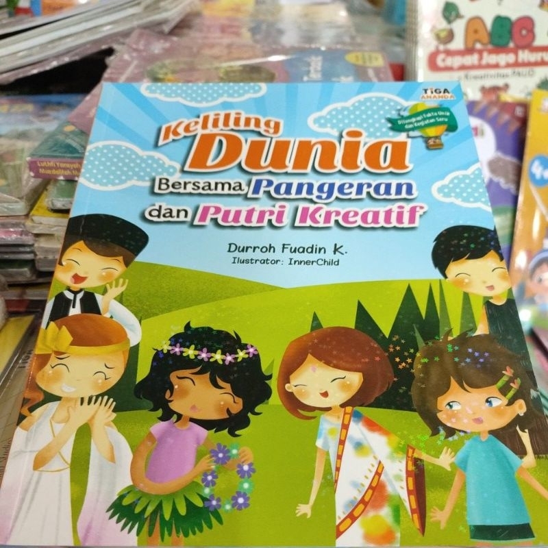 Jual Buku Anak, Dongeng Keliling Dunia bersama Pangeran dan Putri Kreatif | Shopee Indonesia