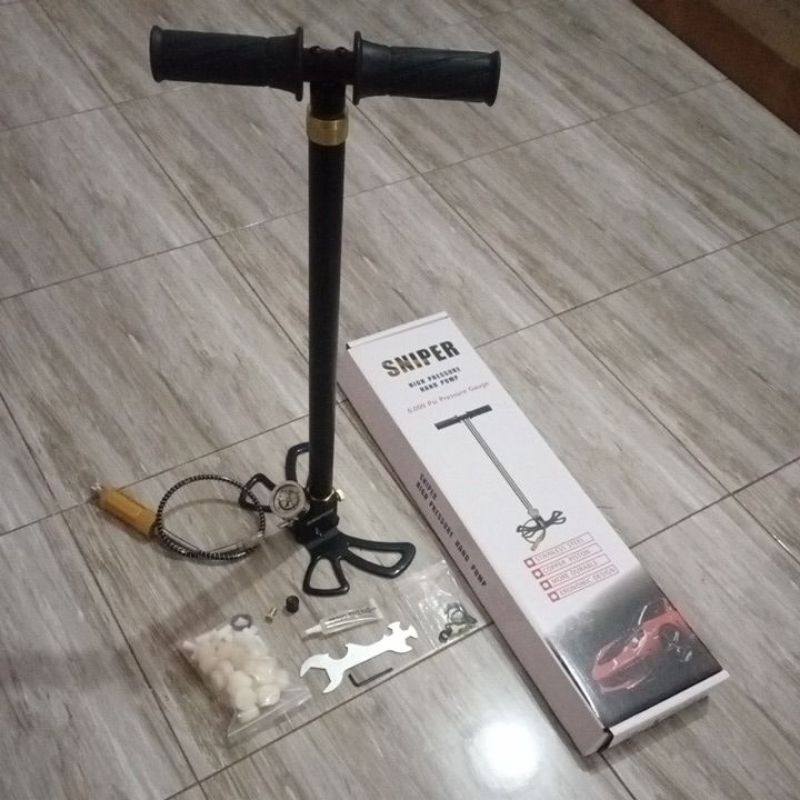 Jual POMPA PCP 4STAGE FILTER BESAR QD BLACK NEW. POMPA ANGIN TEKANAN ...