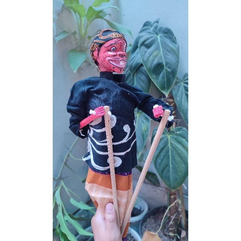 Jual Wayang Golek Cepot Tinggi 40cm Giri Harja | Shopee Indonesia