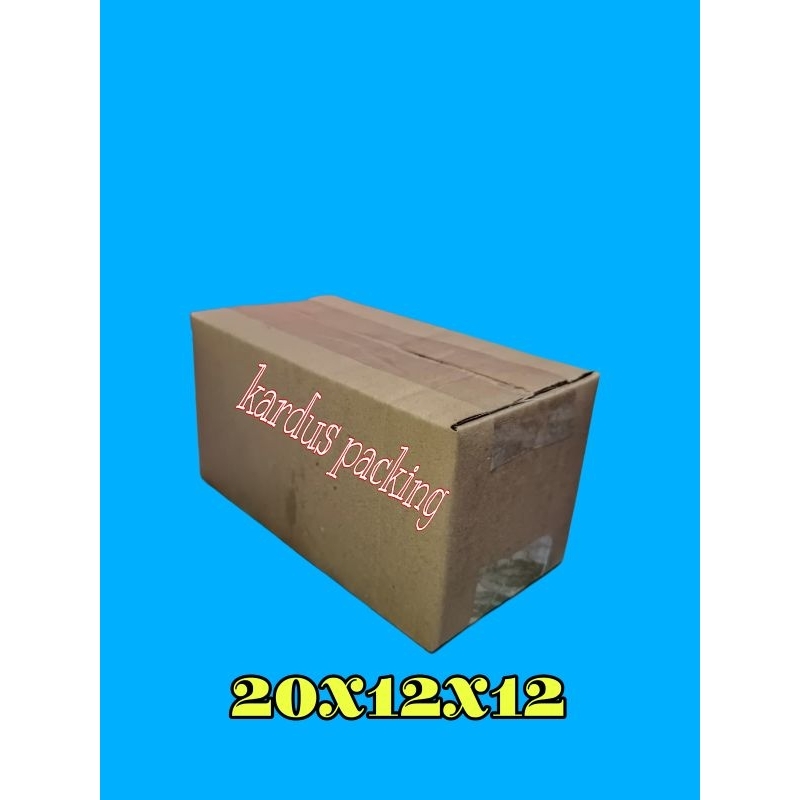Jual kardus packing 20x12x12 kardus polos kardus kecil kardus murah ...