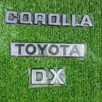 Jual emblem Corolla DX set | Shopee Indonesia