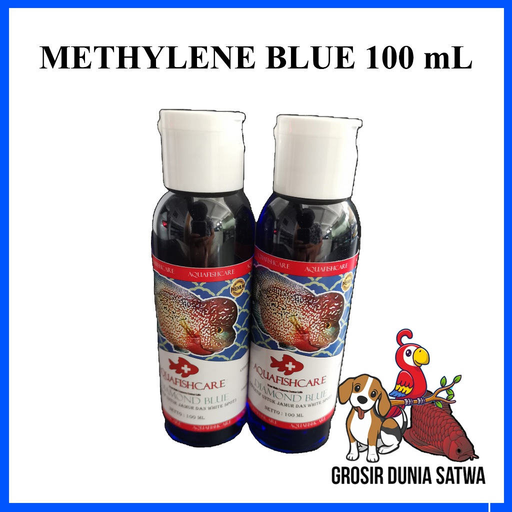Jual Obat Ikan Hias Methylene Blue / Obat Biru 100 mL | Shopee Indonesia