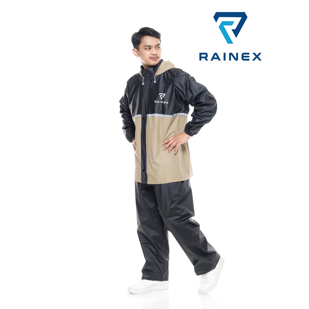 Jual JAS HUJAN SET HOODIE PREMIUM QUALITY BY RAINEX RAINCOAT (Pria & Wanita) Anti Rembes,Desain ...
