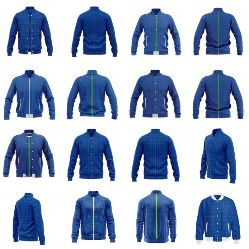 Jual MOCKUP JACKET VARSITY - TIFF / PSD - SMART EDITABLE 100% | Shopee Indonesia