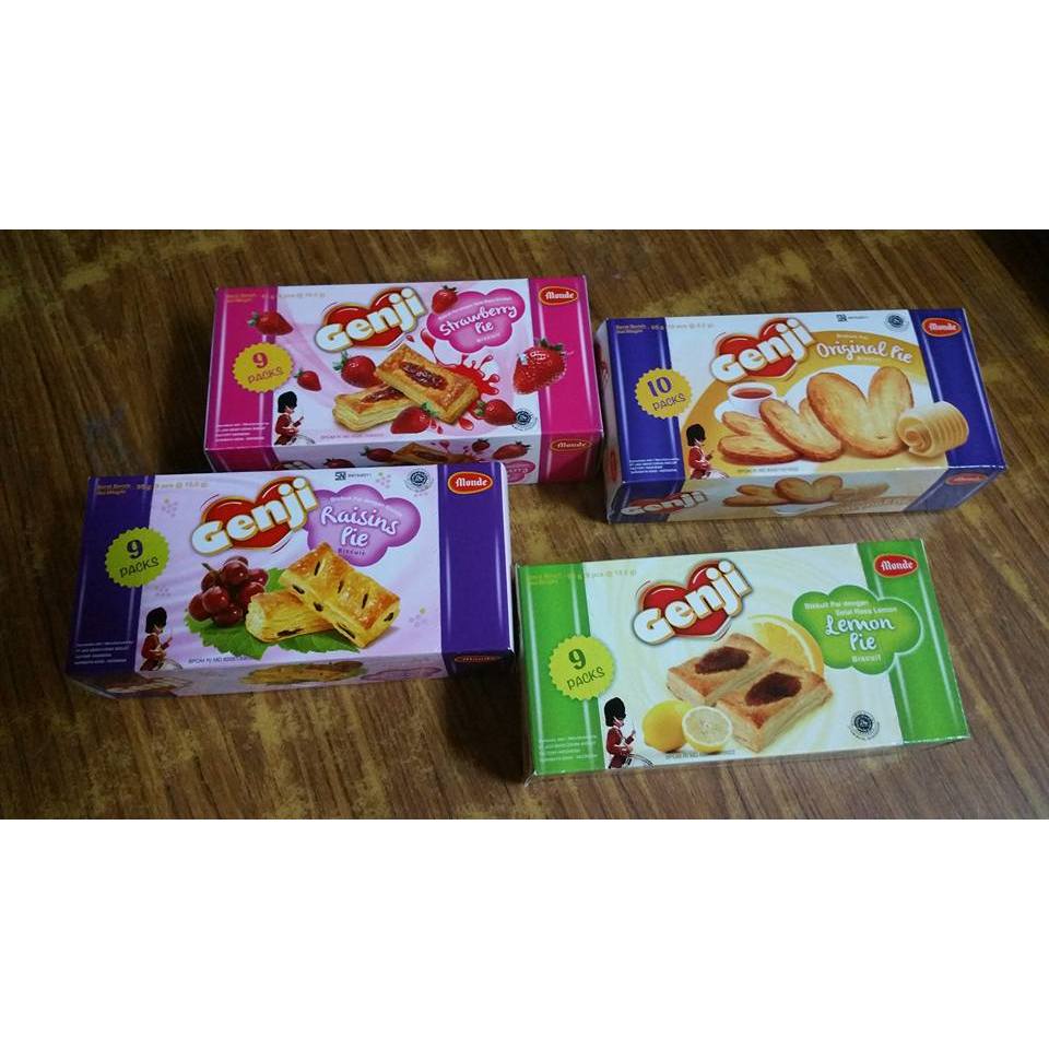 Jual Camilan Makanan Ringan Snack Monde Genji 95 Gr Box Varian Raisin ...